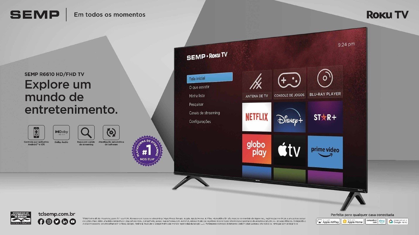 SEMP R6610: A Nova Era da Roku TV - Master Maverick